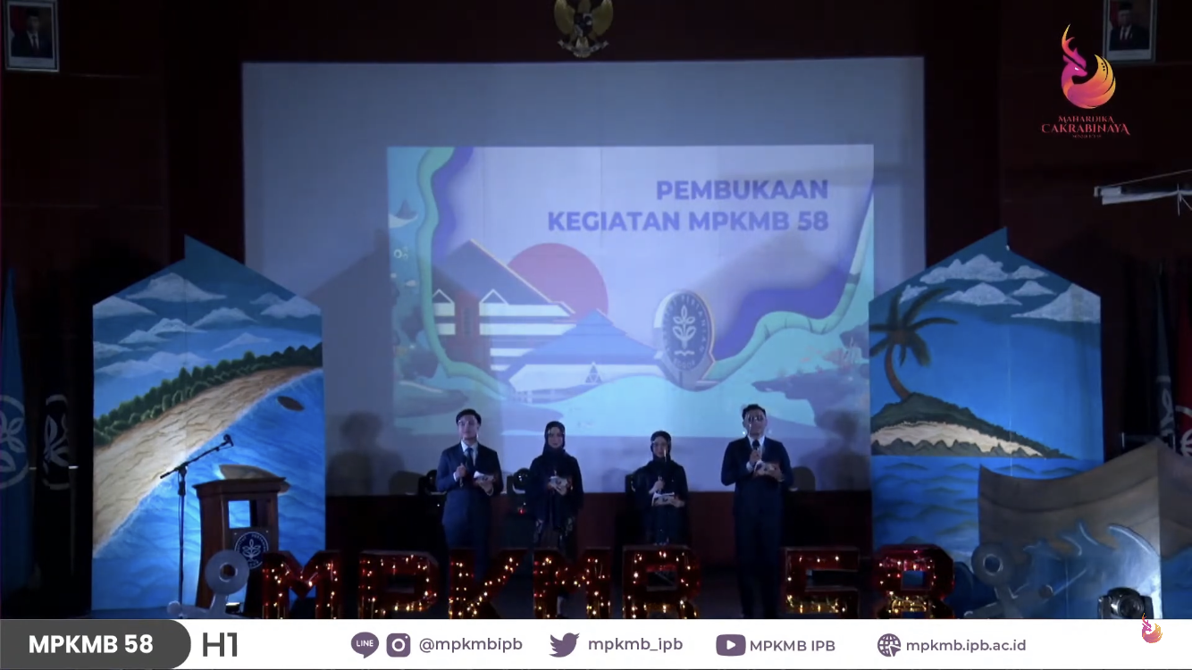 Semarak Pembukaan Rangkaian Kegiatan MPKMB 58 - KORAN KAMPUS IPB