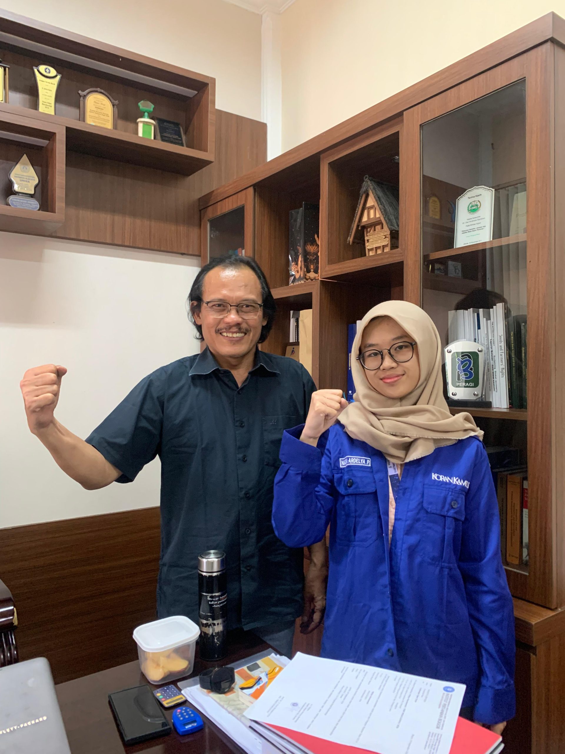 Makna dibalik Baju Hitam Prof. Dwi Andreas Santosa, Guru Besar IPB ...